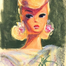 "Aqua Gown" by Sue Blaney