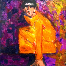 "Orange Stretch" by Sue Blaney