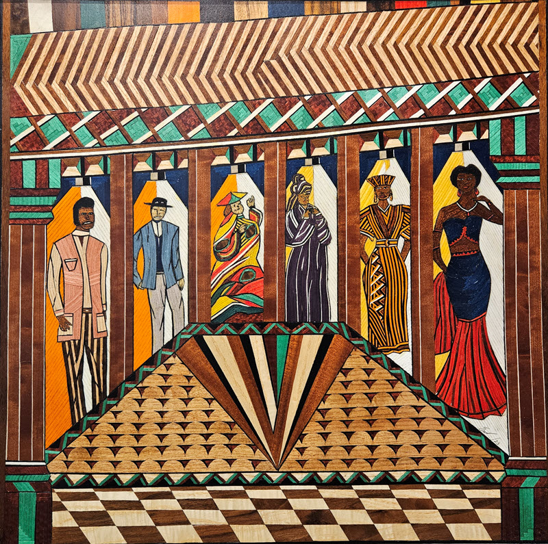 ARTclectic Gallery artwork shop page for Errol Bruce, marquety artist