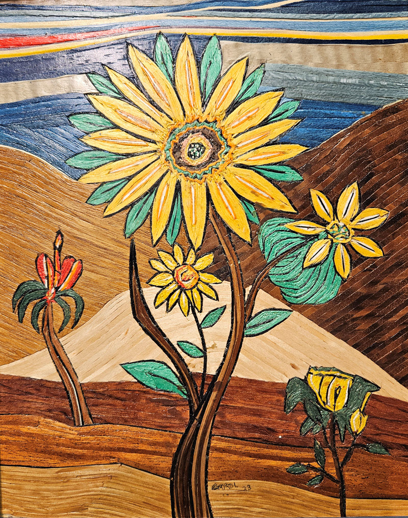 ARTclectic Gallery artwork shop page for Errol Bruce, marquety artist