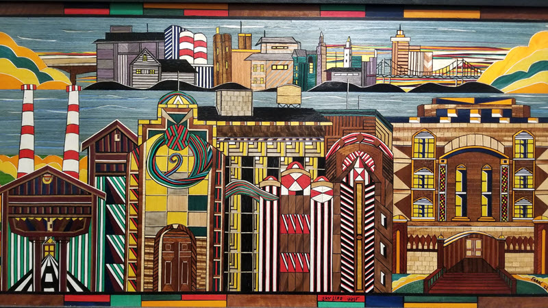 ARTclectic Gallery artwork shop page for Errol Bruce, marquety artist