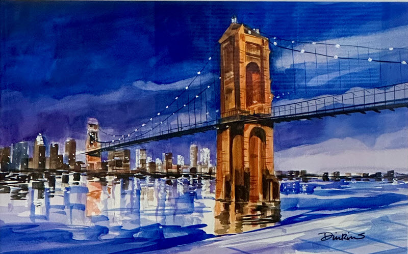 "Roebling Bridge" by Bill Dinkins