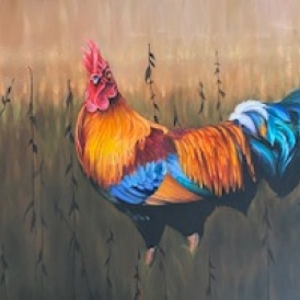 Awaken, an oil painting by Tracey Ellis-Haynes