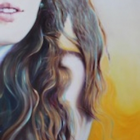 Sunshine, an oil portrait painting by Tracey Ellis Haynes