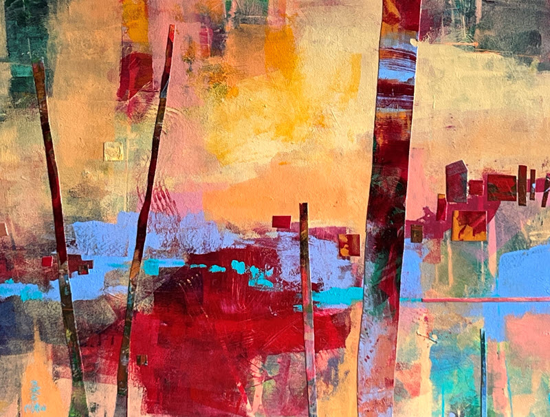 Peachy Daydream by Martha Howard