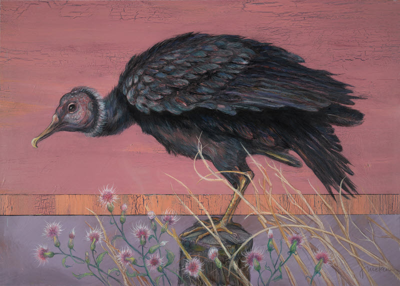 Vulture 2 by Janet Nickum