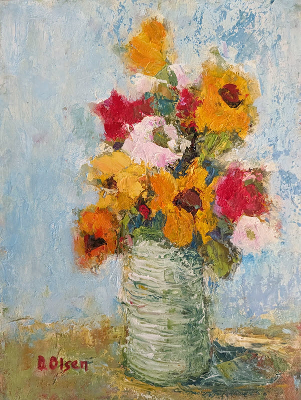ARTclectic Gallery artwork shop page for Dana Olsen, an abstract and ...