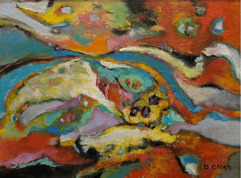 Purchase original art by Dana Olsen, an abstract artist, at ARTclectic ...
