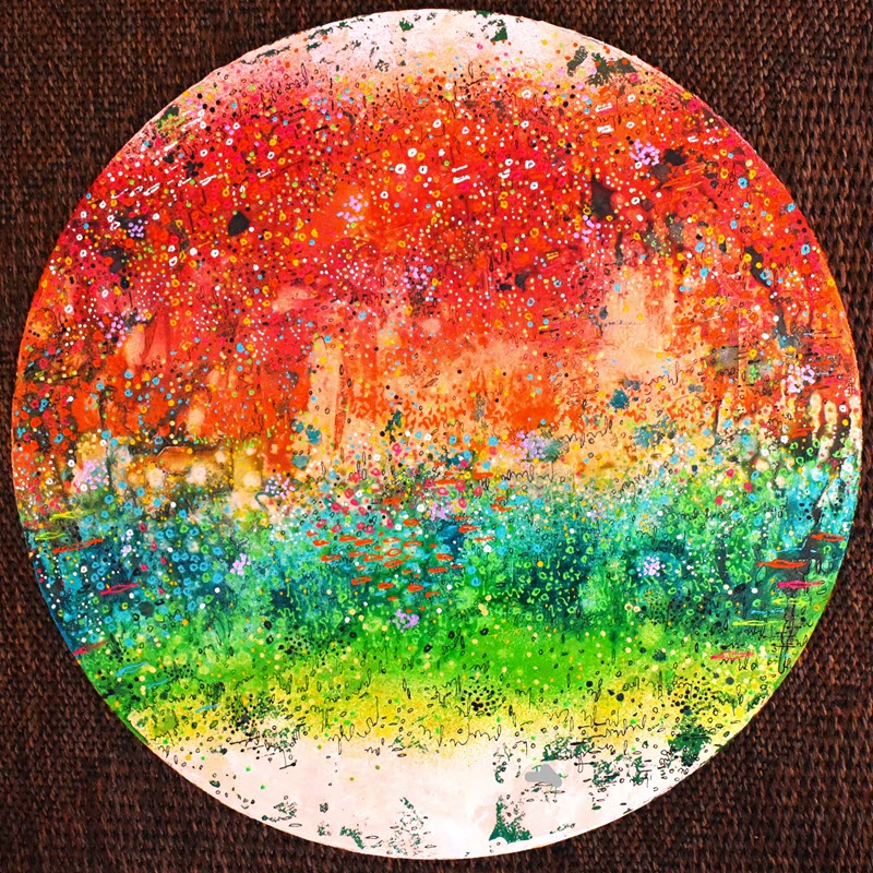 The Light that Comes from Within, a painting by Priya Rama