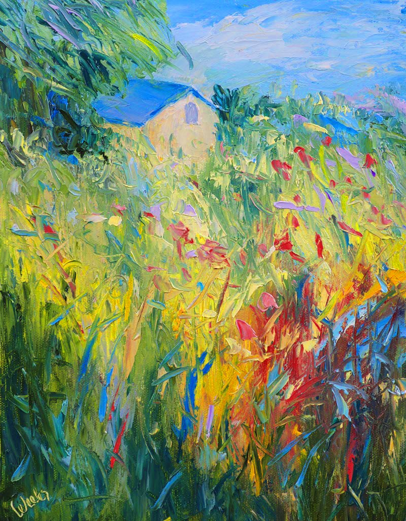 ARTclectic Gallery artwork shop page for Trish Weeks, impressionistic ...
